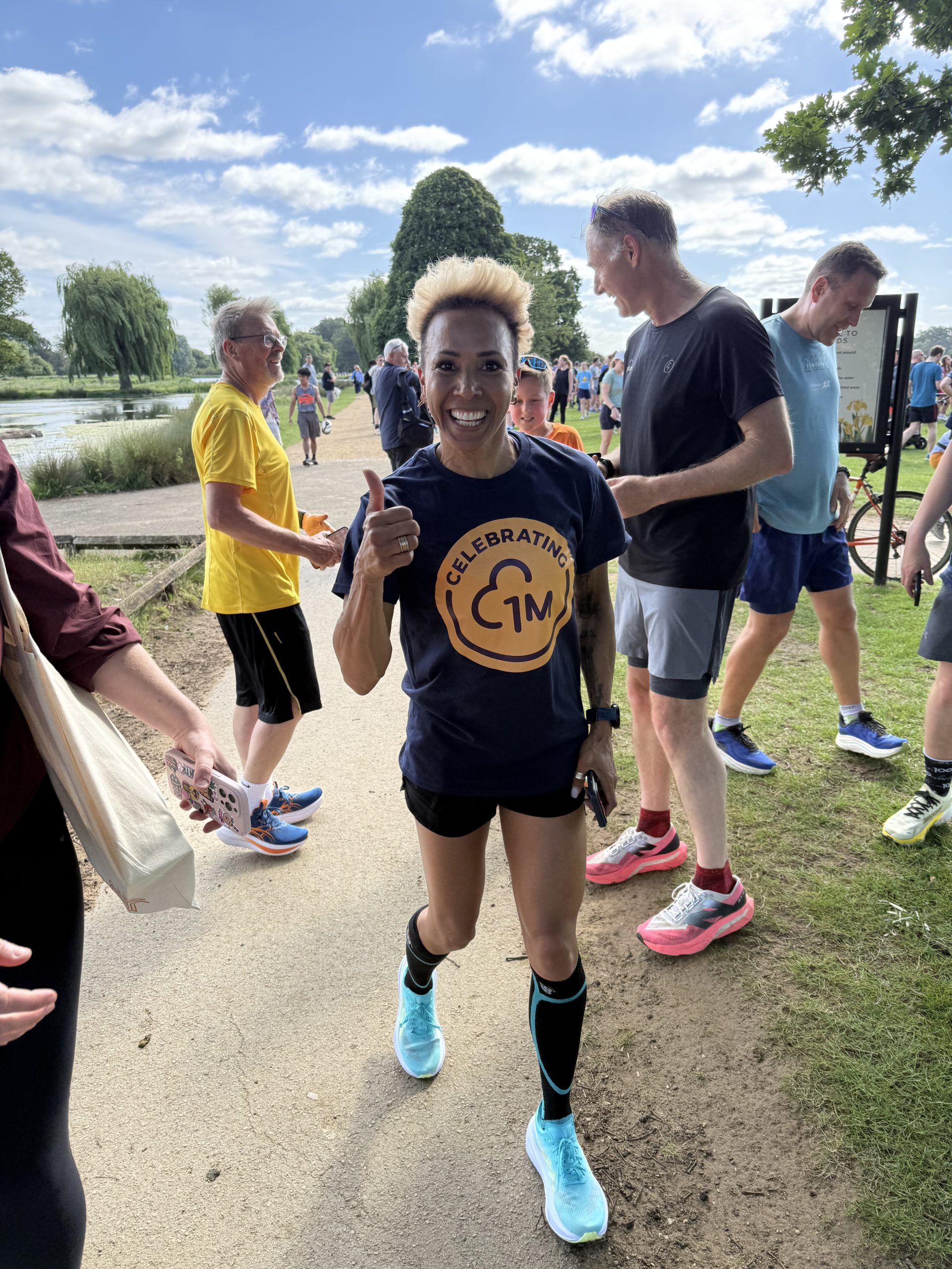 OLYMPIC LEGENDS TEAM UP TO CELEBRATE MILLIONTH PARK RUN IN BUSHY PARK ...