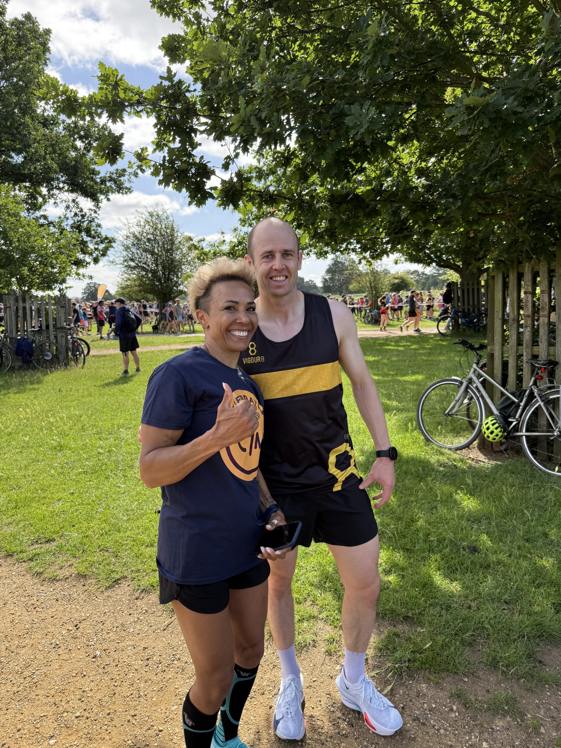 OLYMPIC LEGENDS TEAM UP TO CELEBRATE MILLIONTH PARK RUN IN BUSHY PARK ...